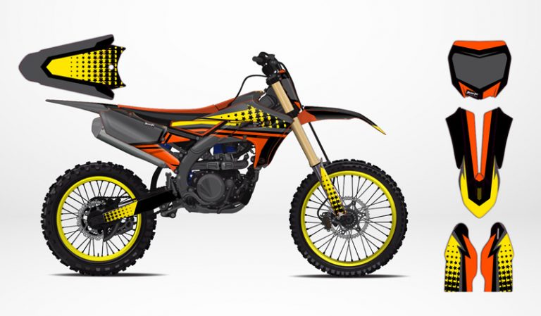 Best YZ250 Graphics Kits - Yamaha Dirt Bike Decal MX Wraps