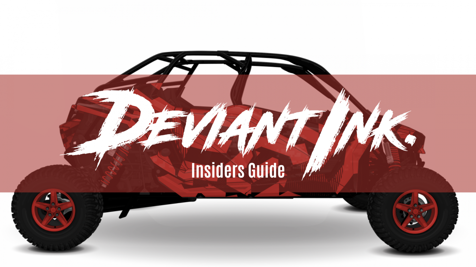 Best Red RZR Wraps - Polaris SxS Custom UTV Graphics