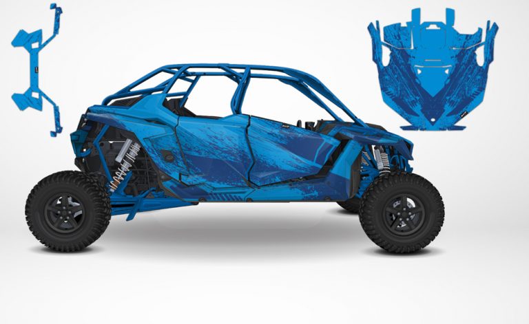 Best Polaris Blue RZR Wraps - Customize Your SXS Graphics Kit
