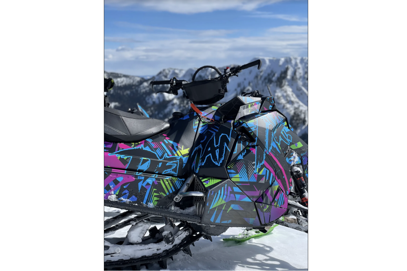 Best Polaris Axys Wraps - Deviant Ink Snowmobile Wraps