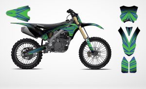 Best KLX110 Graphics Kits For Kawasaki Dirt Bike Decals