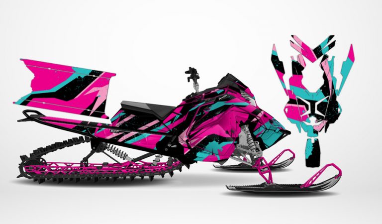 Best Polaris Matryx Wraps Full Custom Snowmobile Graphics Kit
