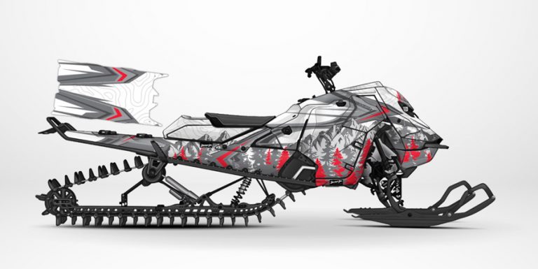 Best Ski-Doo Rev Gen5 Wrap Full Custom Snowmobile Graphics Kit