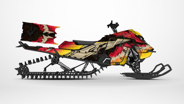 Best Ski-Doo Rev Gen5 Wrap Full Custom Snowmobile Graphics Kit