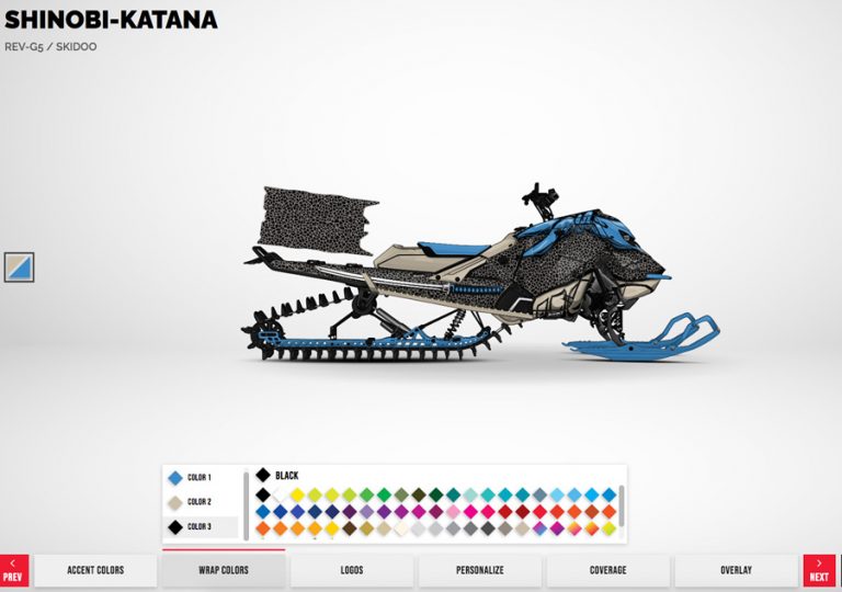 Ski-Doo Gen 5 Turtle Wraps: Introducing The Deviant Ink Shinobi Family