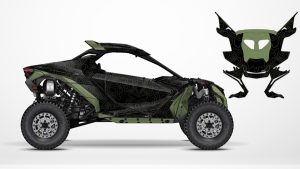 Can Am Maverick R Wraps & Custom Graphic Kits