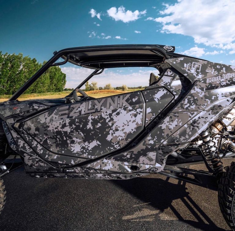 Can Am Maverick R Wraps & Custom Graphic Kits