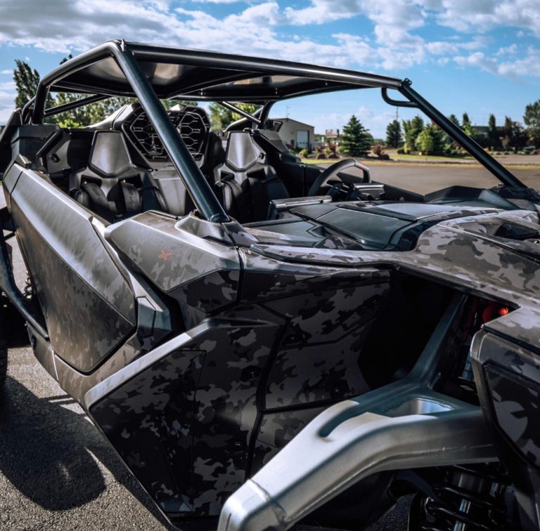 Can Am Maverick R Wraps & Custom Graphic Kits