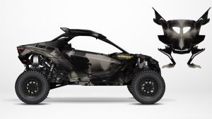 Can Am Maverick R Wraps & Custom Graphic Kits