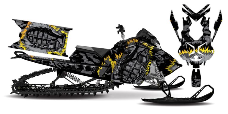 New 2025 Sled Wrap Designs - Deviant Ink