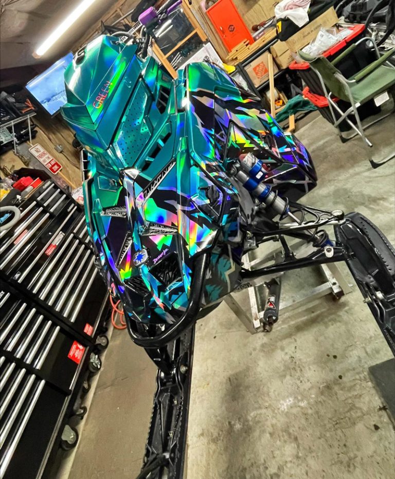 Snowmobile Wrap - Deviant Ink
