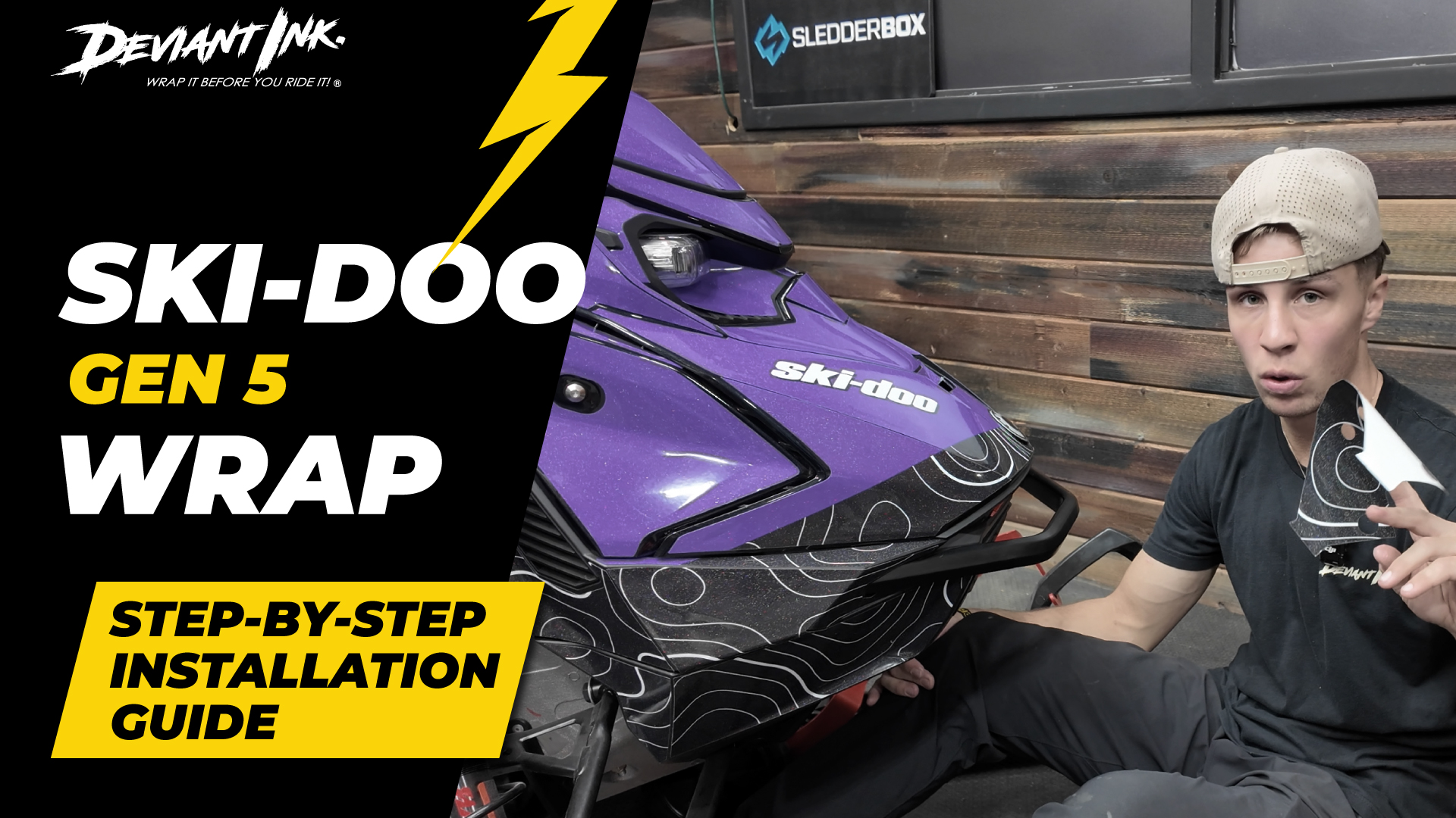Wrap Placement Guide Ski-Doo G5 - Deviant Ink